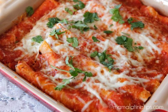 Mexican Cheese Entomatadas Recipe • Mama Latina Tips