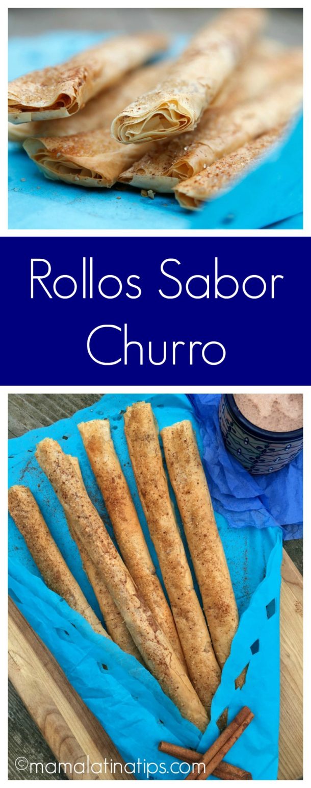 Rollos Sabor Churro • Mama Latina Tips
