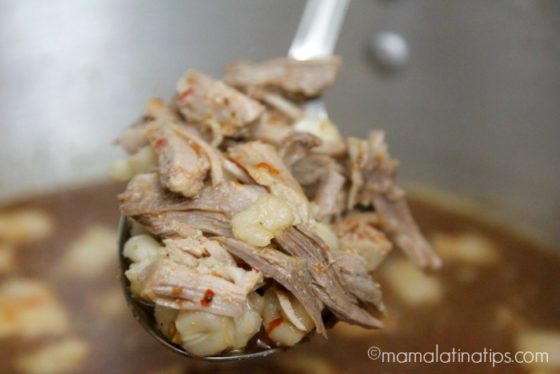 Receta de Pozole Rojo de Puerco Tradicional • Mama Latina Tips