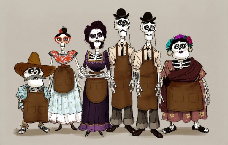 Fun Facts About the Skeletons of Coco • Mama Latina Tips