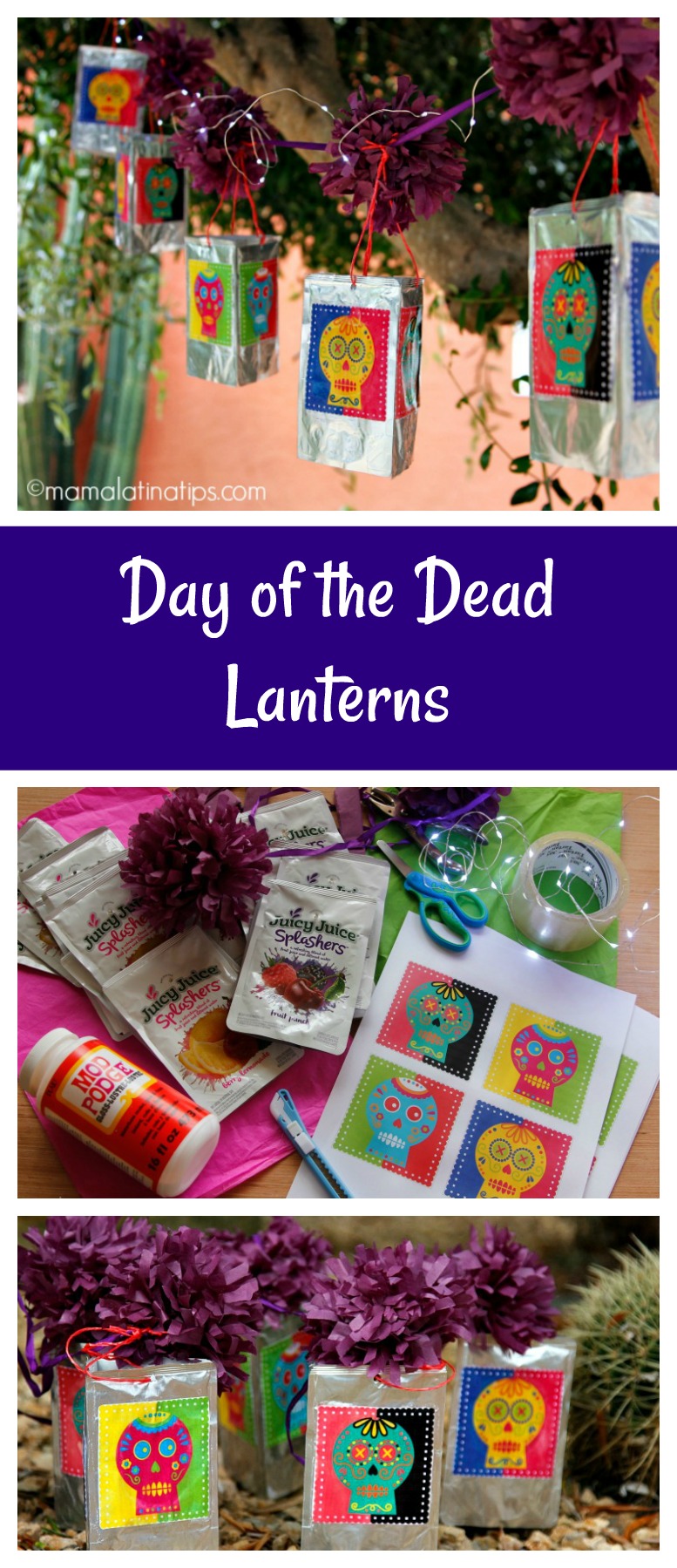 Day of the Dead Lanterns • Mama Latina Tips