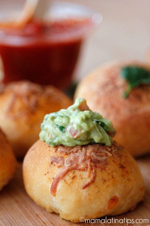 Ham Cheese Chipotle Bread Balls • Mama Latina Tips