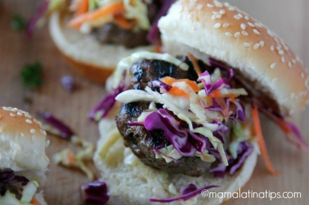 Jamaican Jerk Beef Sliders • Mama Latina Tips