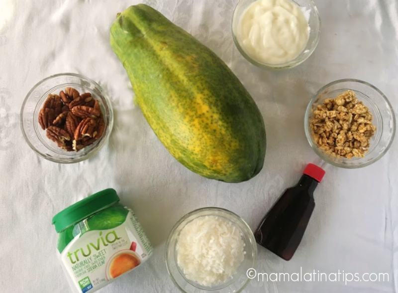 Papaya Coconut Bionico • Mama Latina Tips