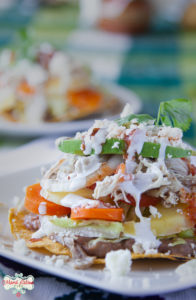 Como Hacer Tostadas de Pollo • Mama Latina Tips