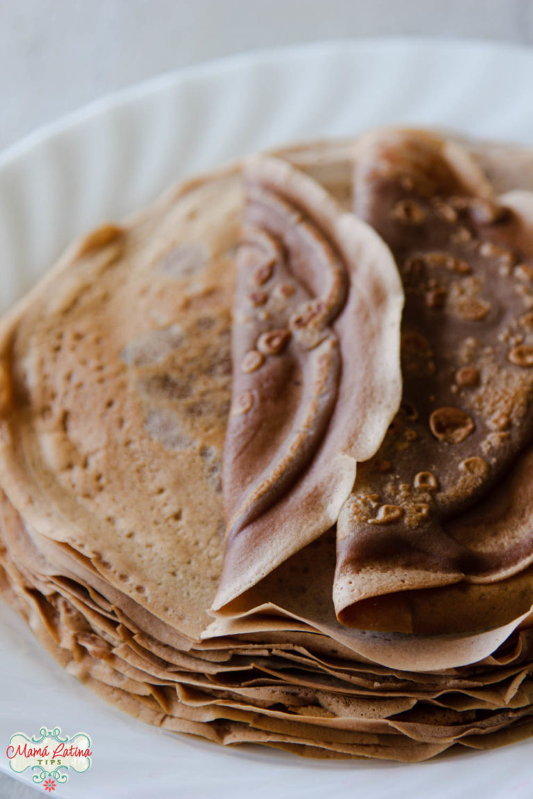 Neapolitan Crepes • Mama Latina Tips