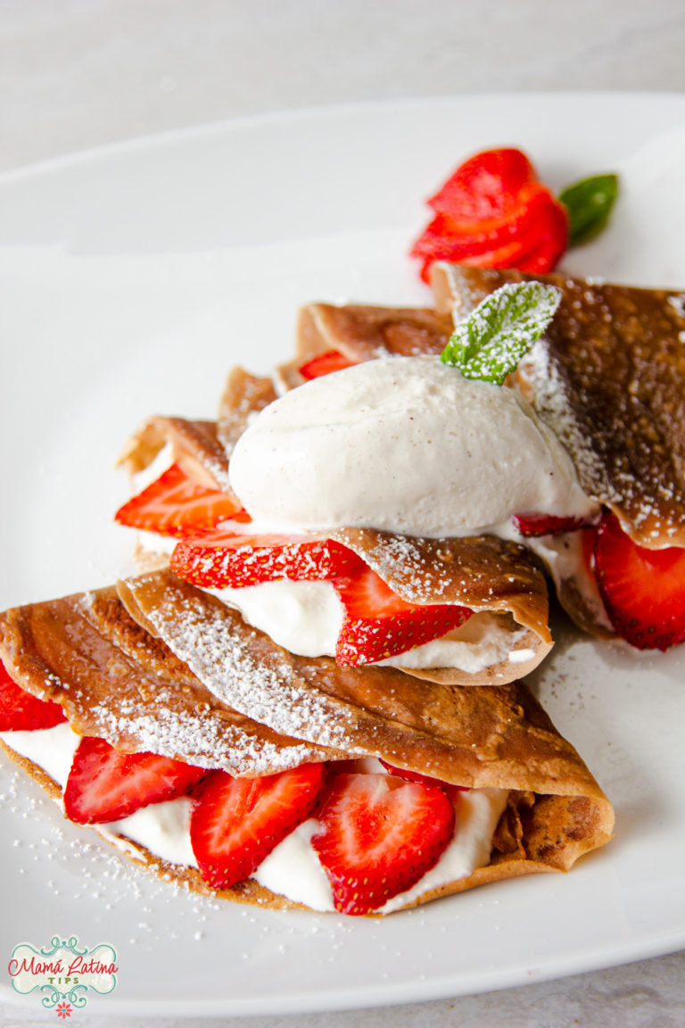 Crepas Napolitanas • Mama Latina Tips