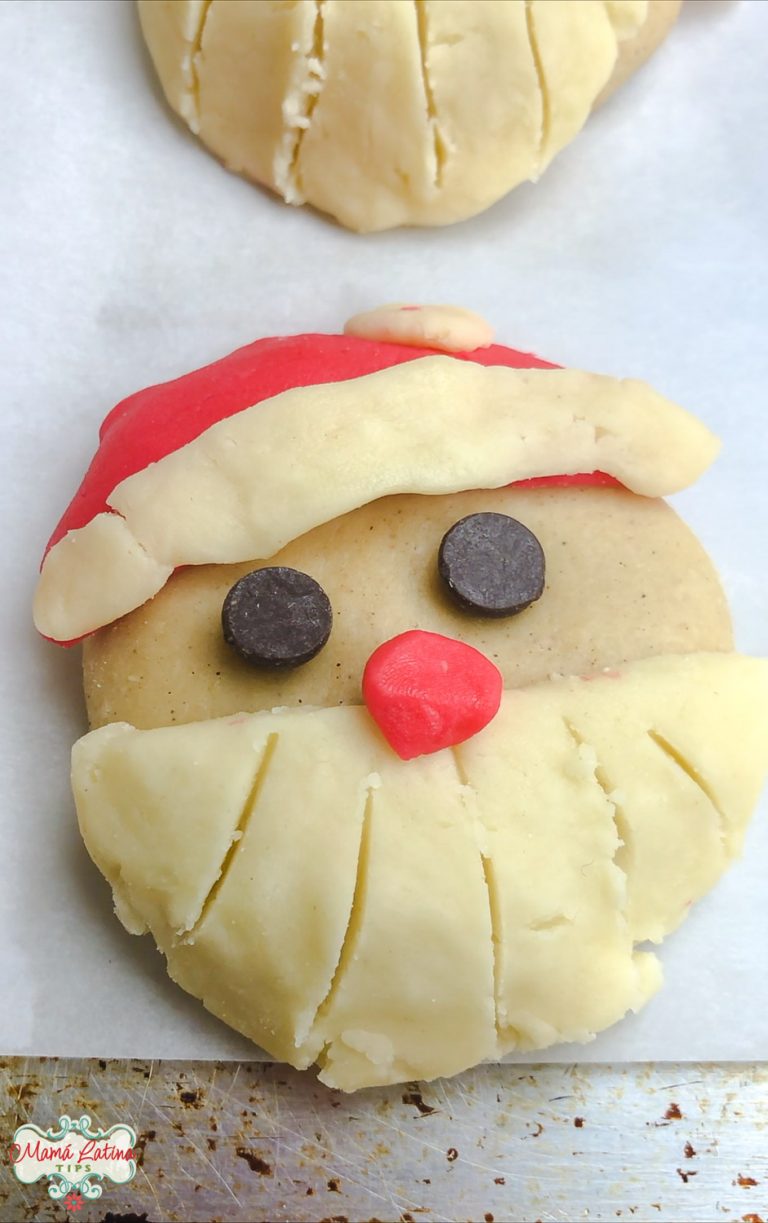 Conchas de Santa Claus • Mama Latina Tips