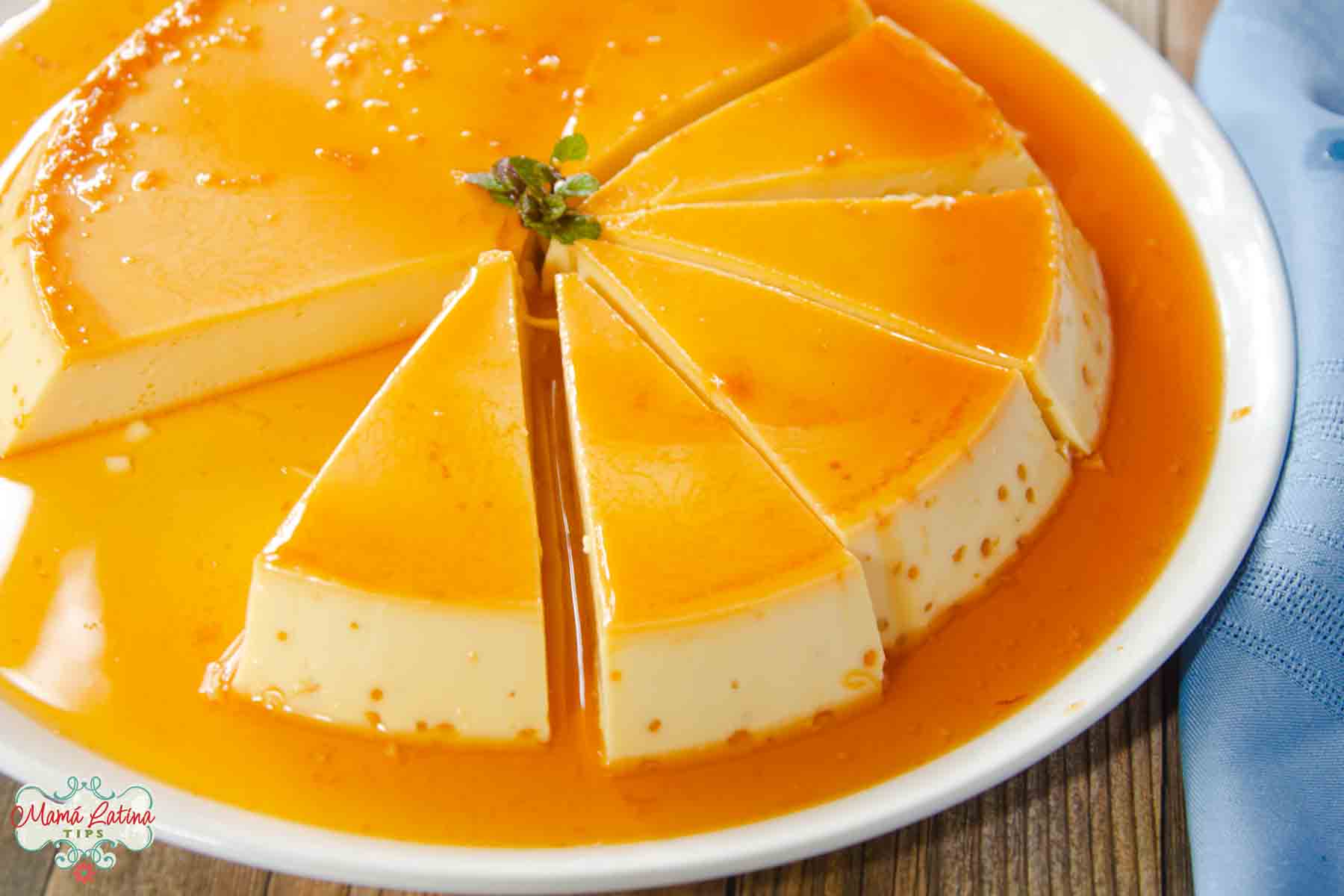Receta de Flan de Vainilla Tradicional • Mama Latina Tips